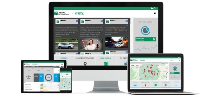 My Arval: Digitální nástroj správy vozového parku | Arval